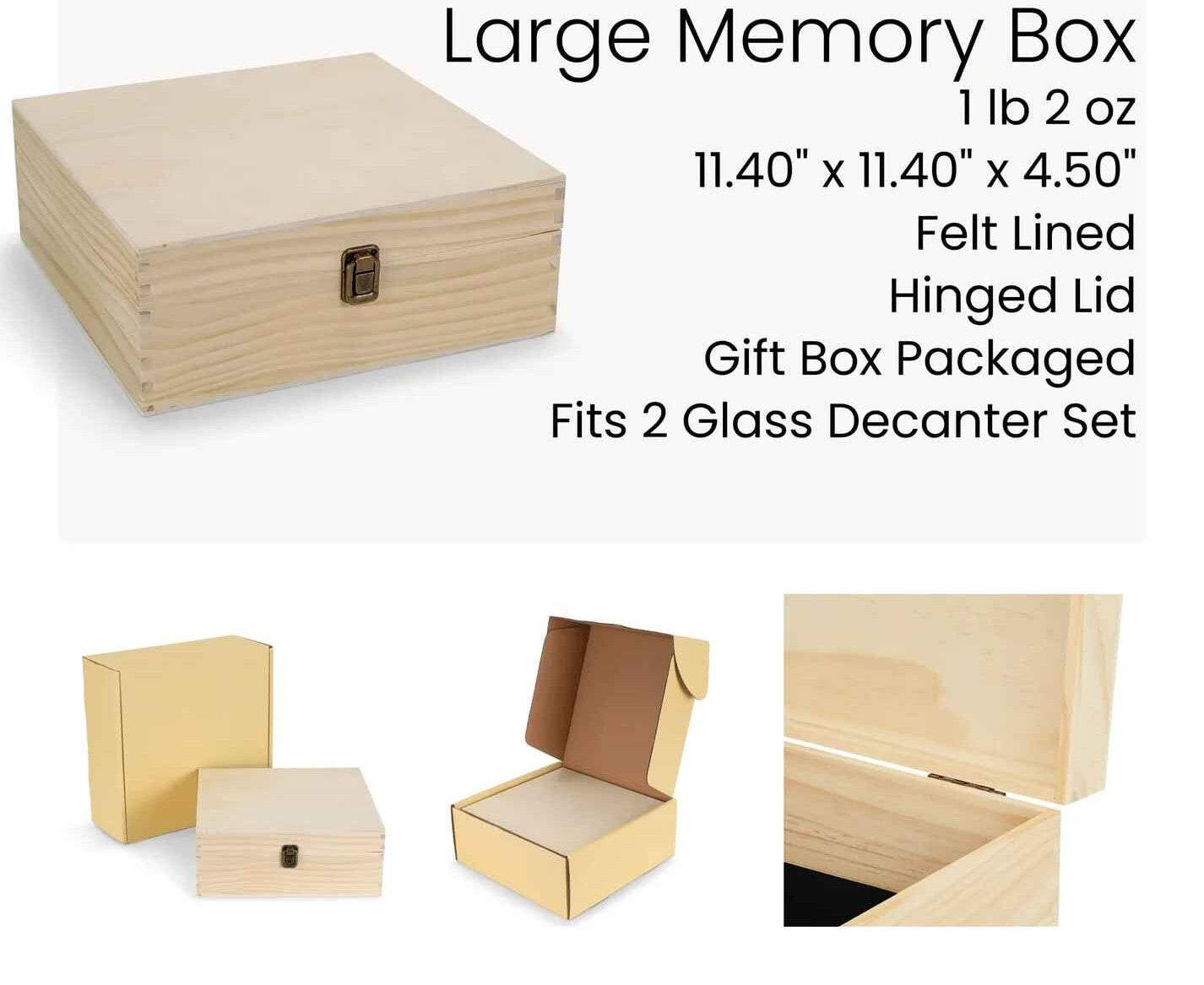 Large Memory Box – 12 Point Designs